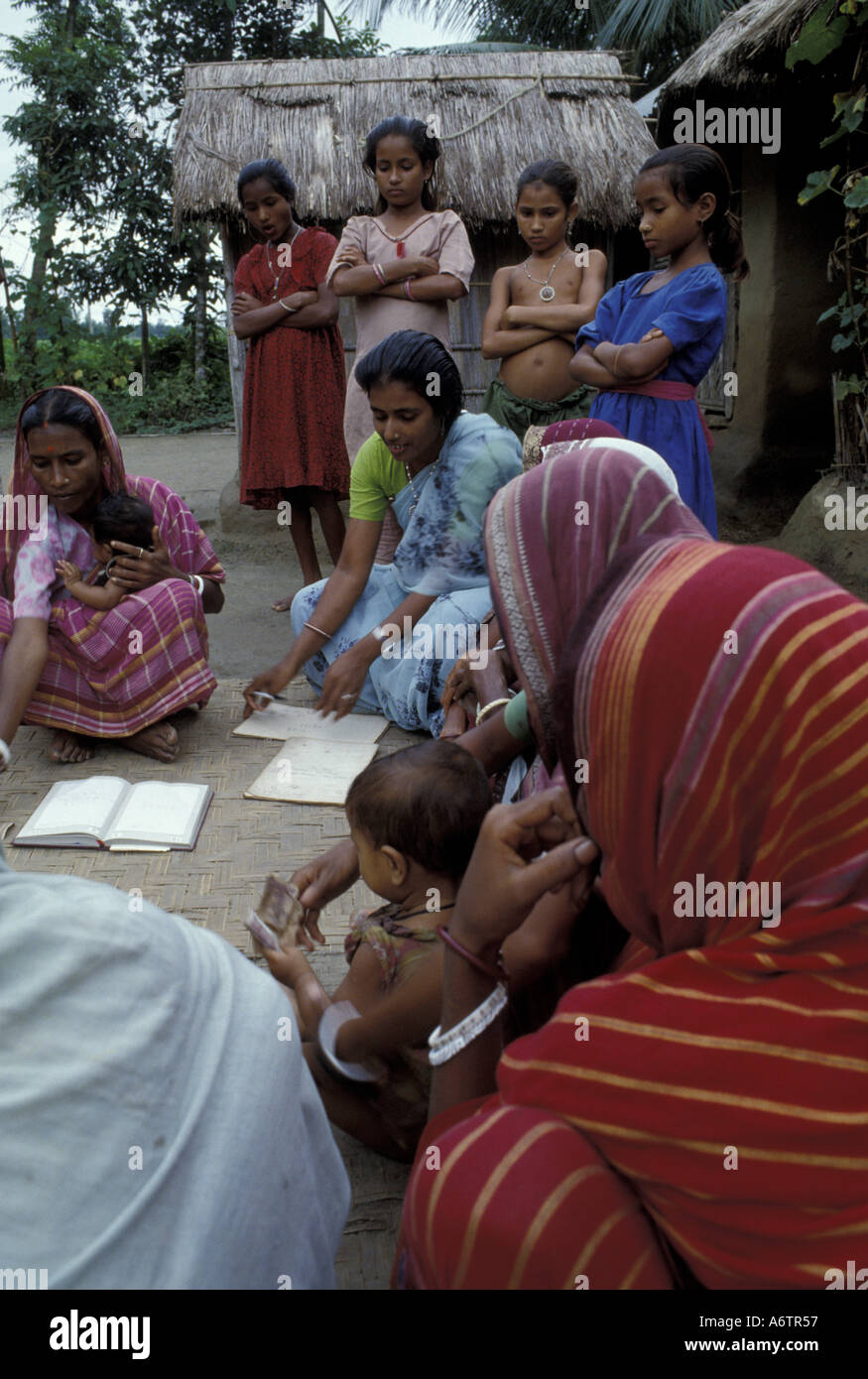 Asia, Bangladesh, Kamalganj Women learn how to read, write and count ...