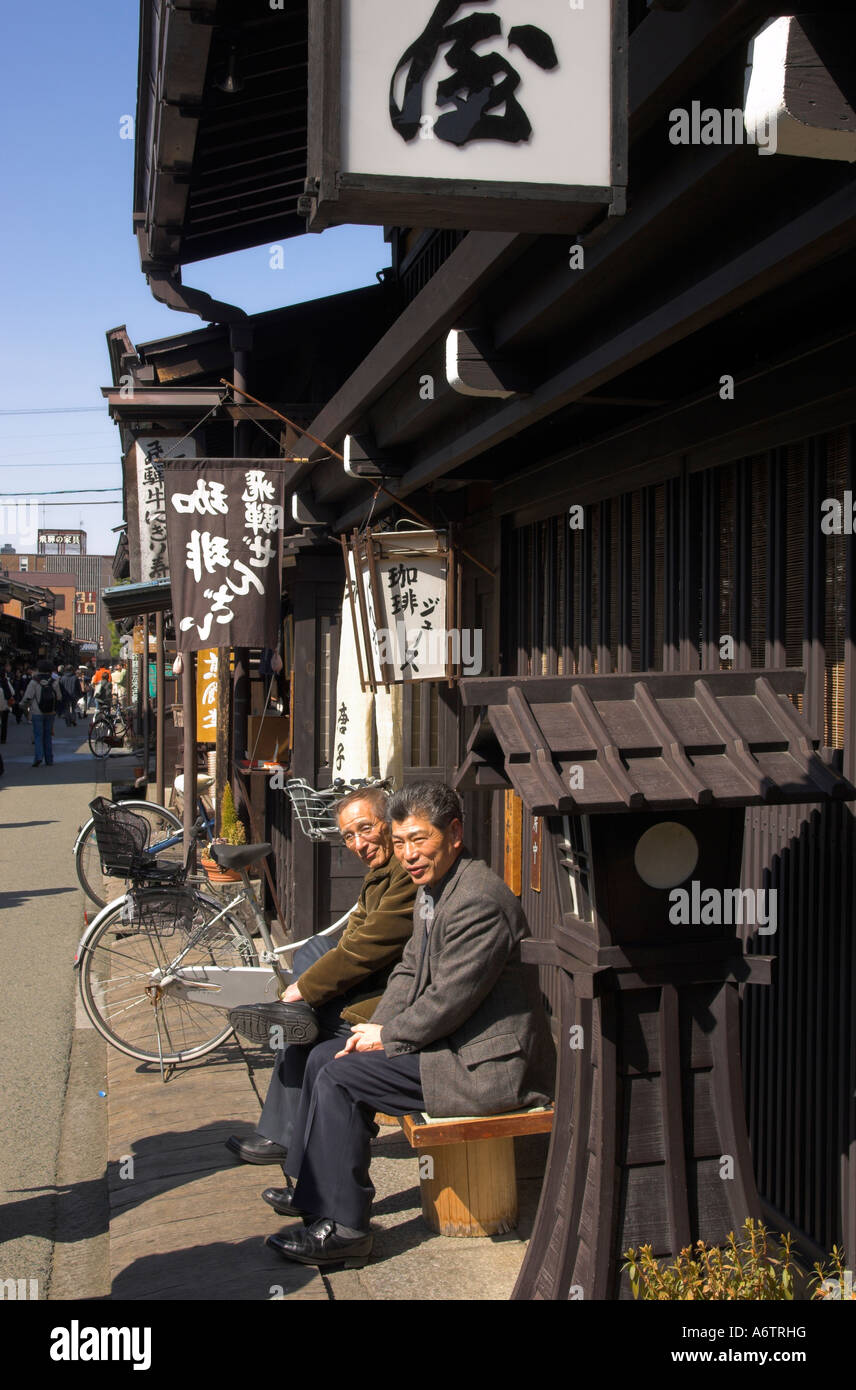 Sanmachi street old town takayama hi-res stock photography and images ...
