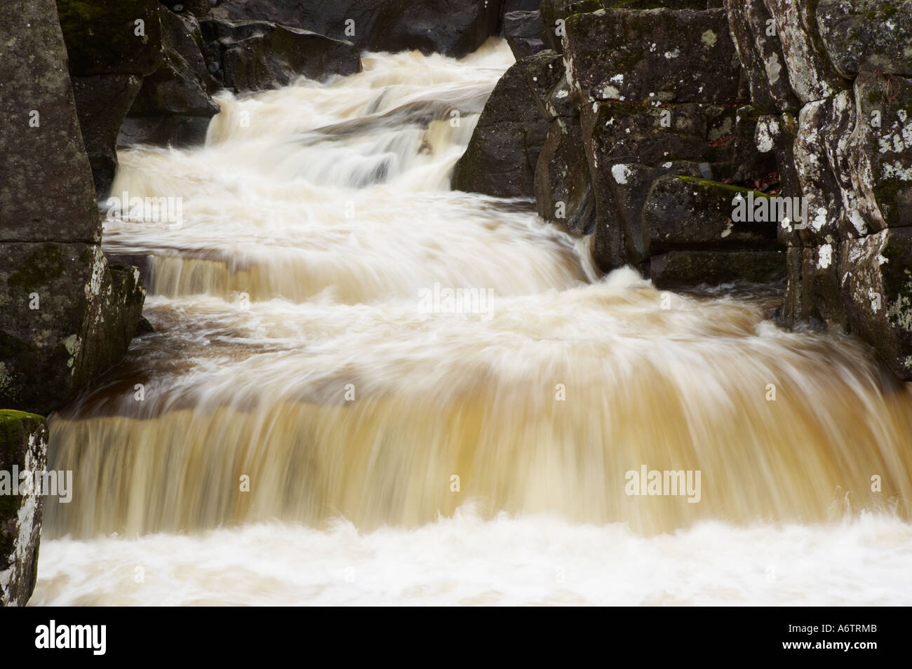 Waterfall callander trossachs hi-res stock photography and images - Alamy