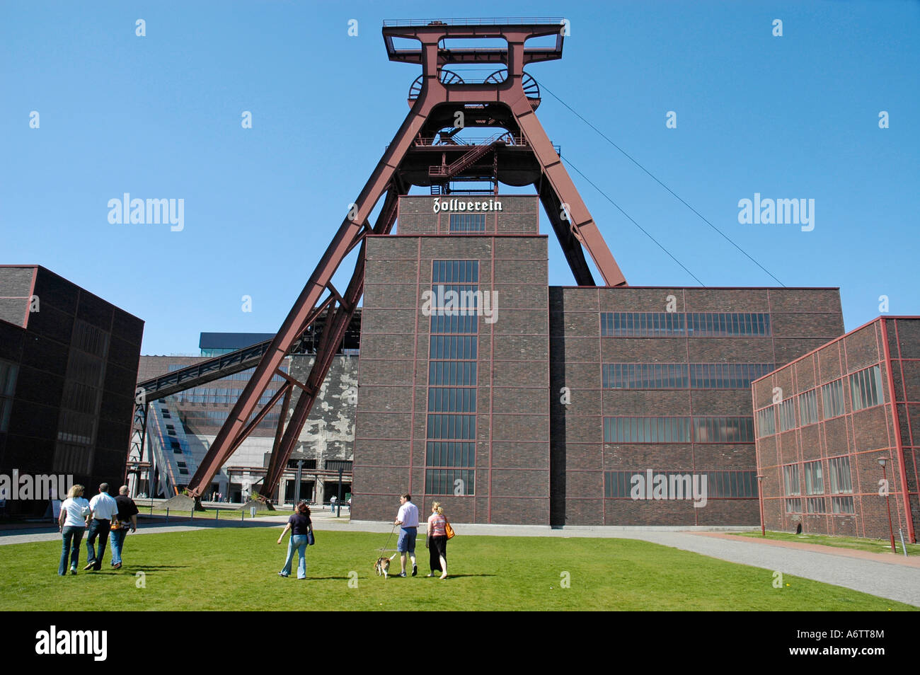 Mine Zollverein, UNESCO world heritage, westphalian industry museum ...