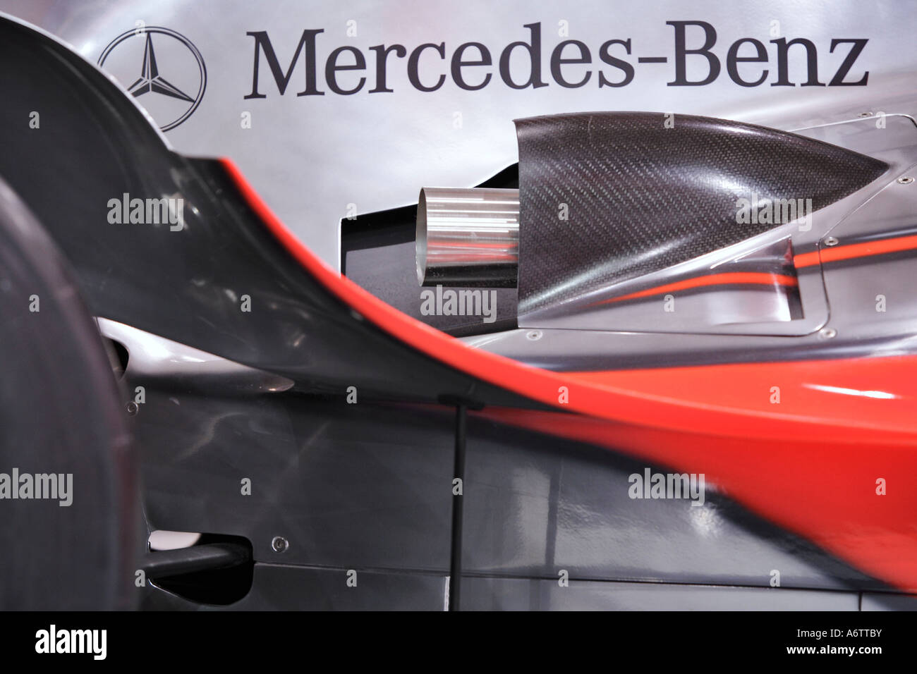 Formula 1 racer as an advertising Stock Photo - Alamy