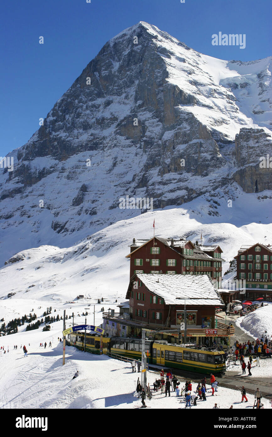 Eiger kleine scheidegg suisse hi-res stock photography and images - Alamy