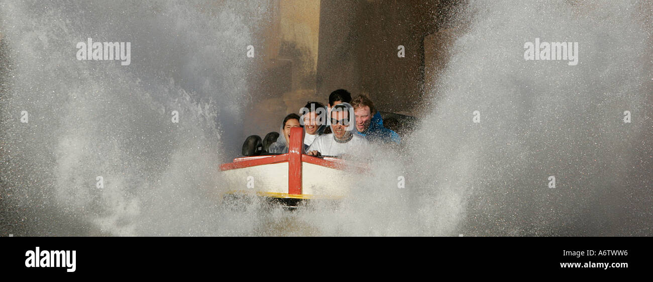 People riding on the splash Sea World Magic Kingdom Walt Disney World ...