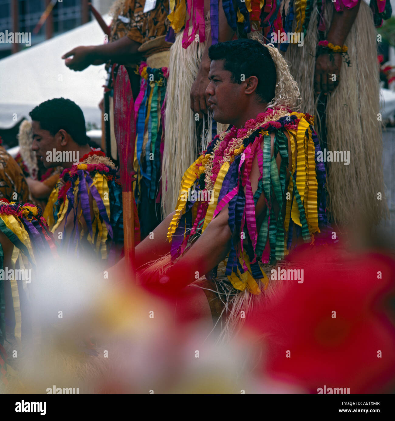 Tonga dancer hi-res stock photography and images - Alamy