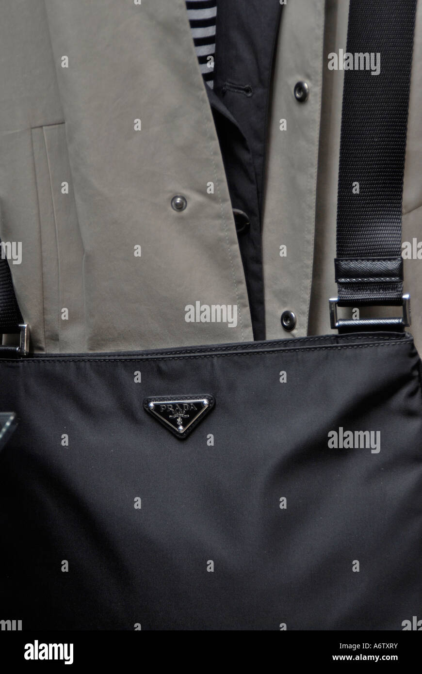 Prada clothes in a high class ibizan shop Stock Photo - Alamy