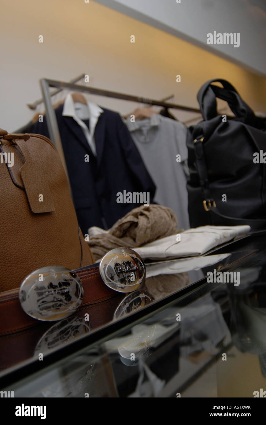 Prada italian fashion products hi-res stock photography and images - Alamy