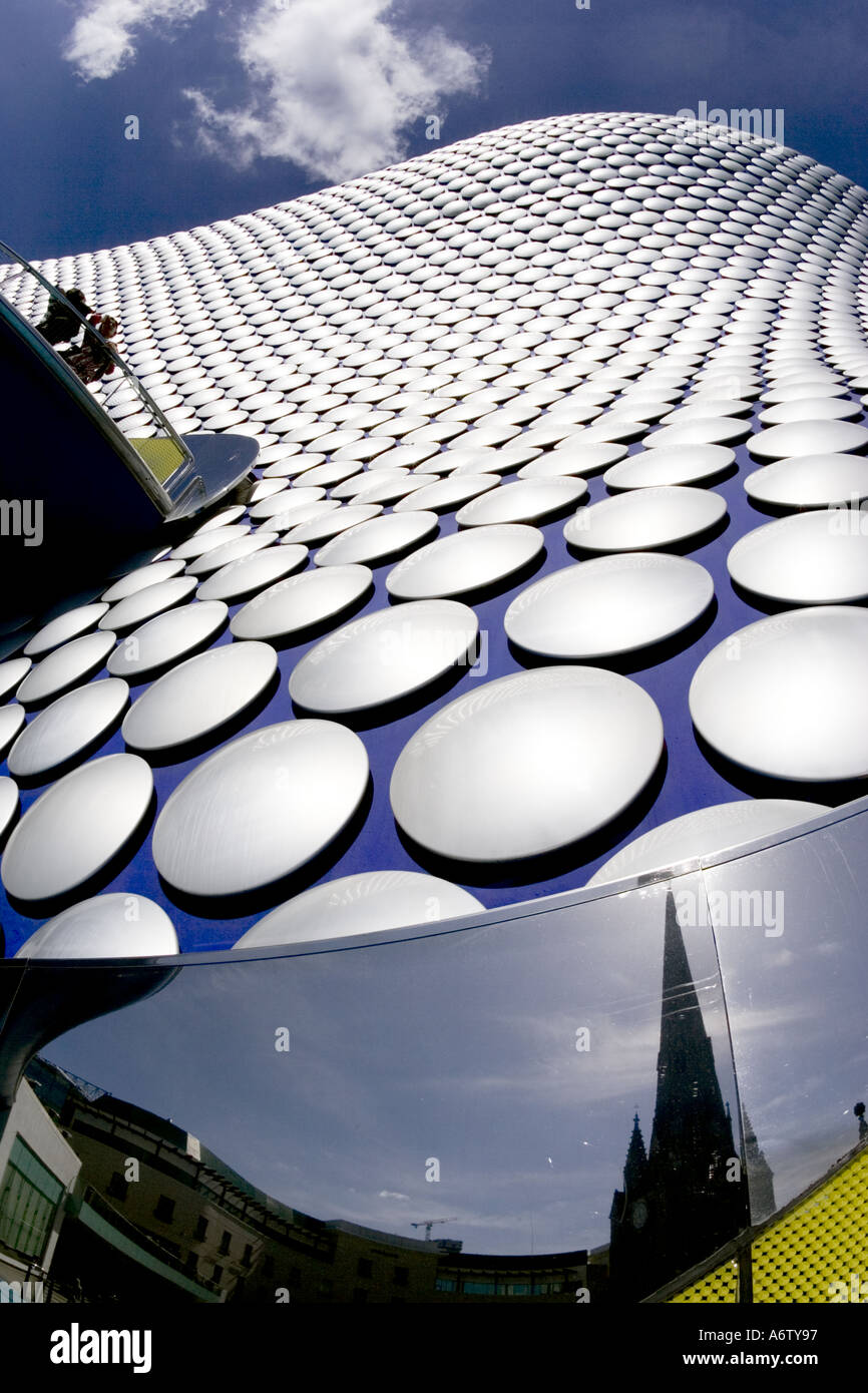 Detail of the Selfridges building at the new Bullring Birmingham ...