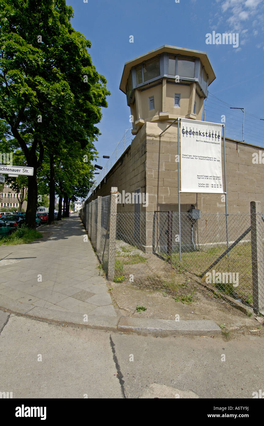 Prison of the further secret service od the gdr in berlin, Germany ...