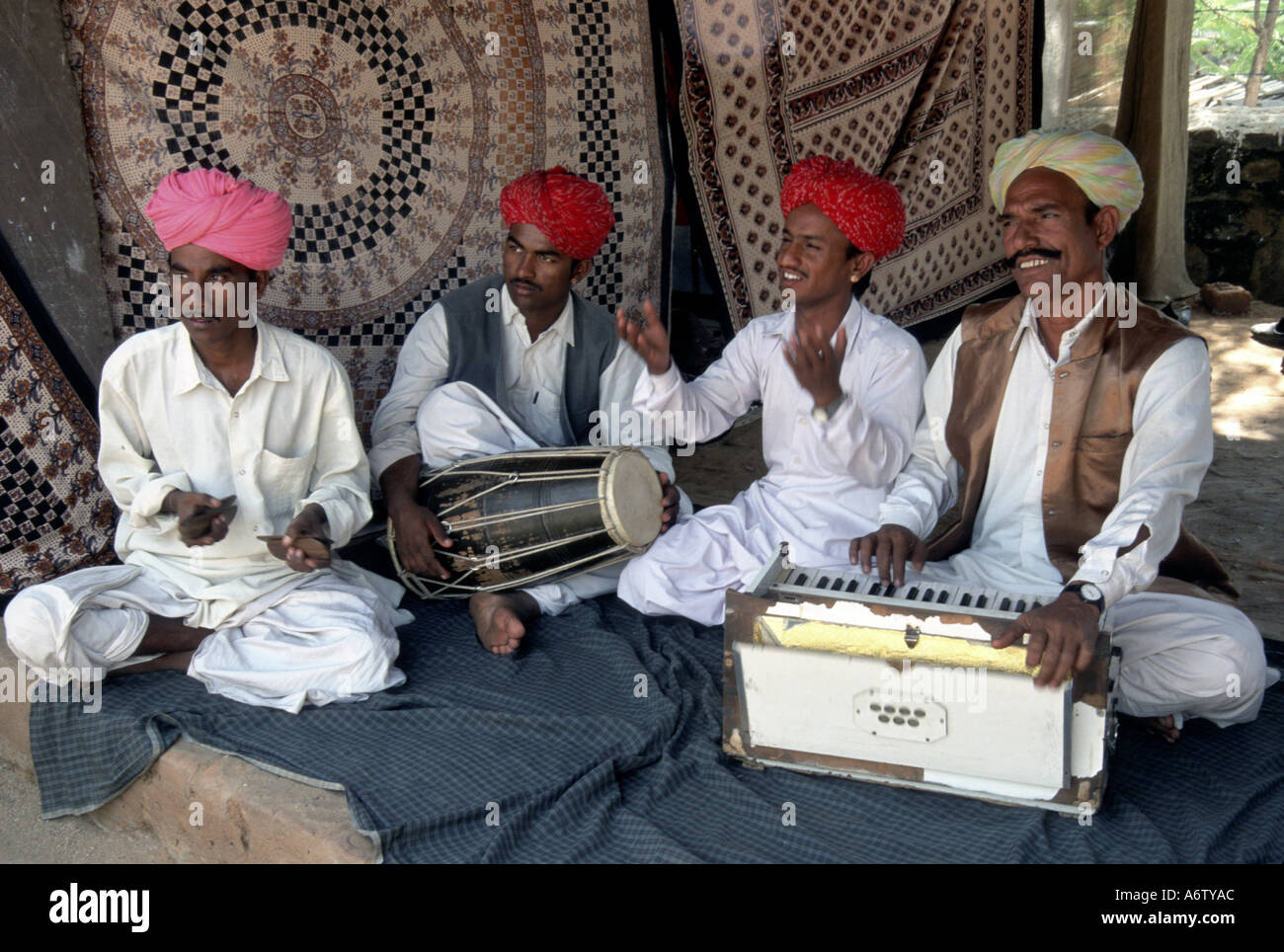 India, Rajasthan, Udaipur. Artist village Stock Photo - Alamy