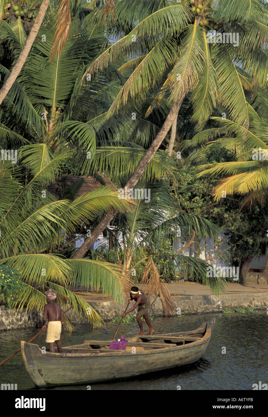 India, Kerala Cochin backwaters Stock Photo - Alamy