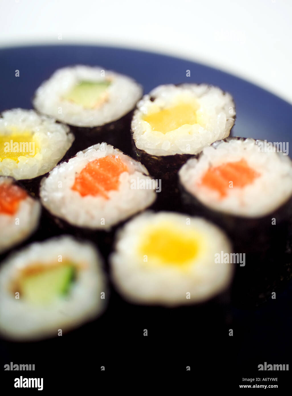 Close up vertical shot sushi hi-res stock photography and images - Alamy