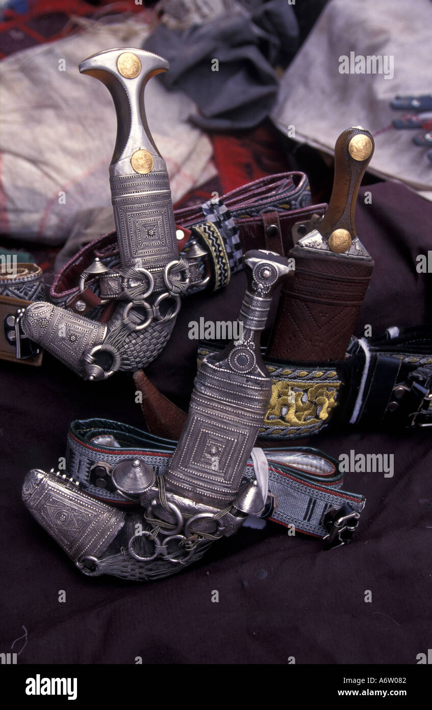 SAUDI ARABIA Najran Daggers for sale Stock Photo - Alamy