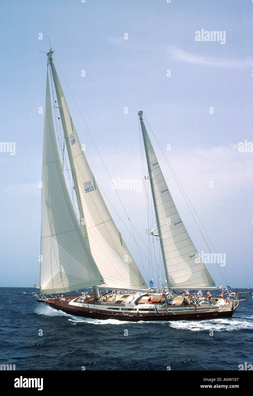 Ketch under sail hi-res stock photography and images - Alamy