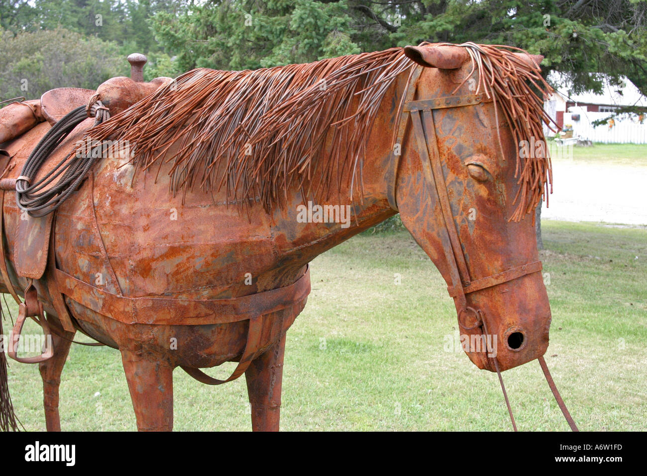 The rusty saddle hi-res stock photography and images - Alamy