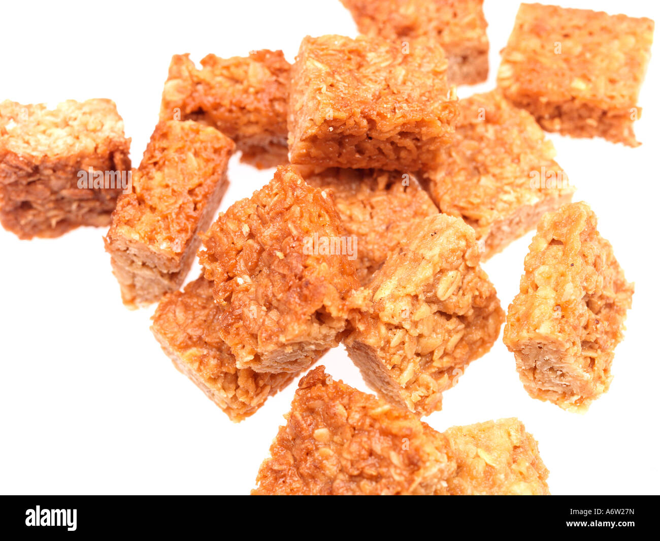 Mini Oat Flapjacks Stock Photo - Alamy