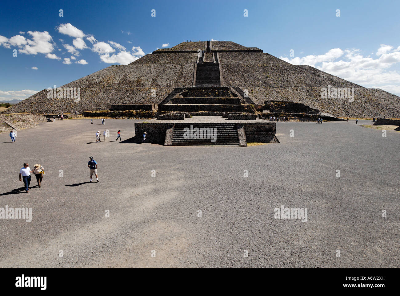 Piramide del Sol, Sun pyramid, Teotihuacan, Mexico Stock Photo - Alamy