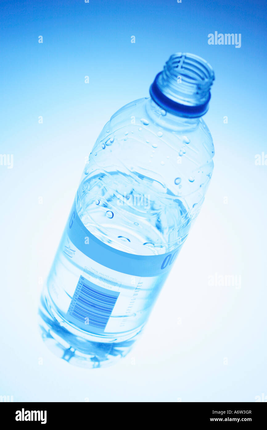 Bottle of Spring Water Stock Photo - Alamy