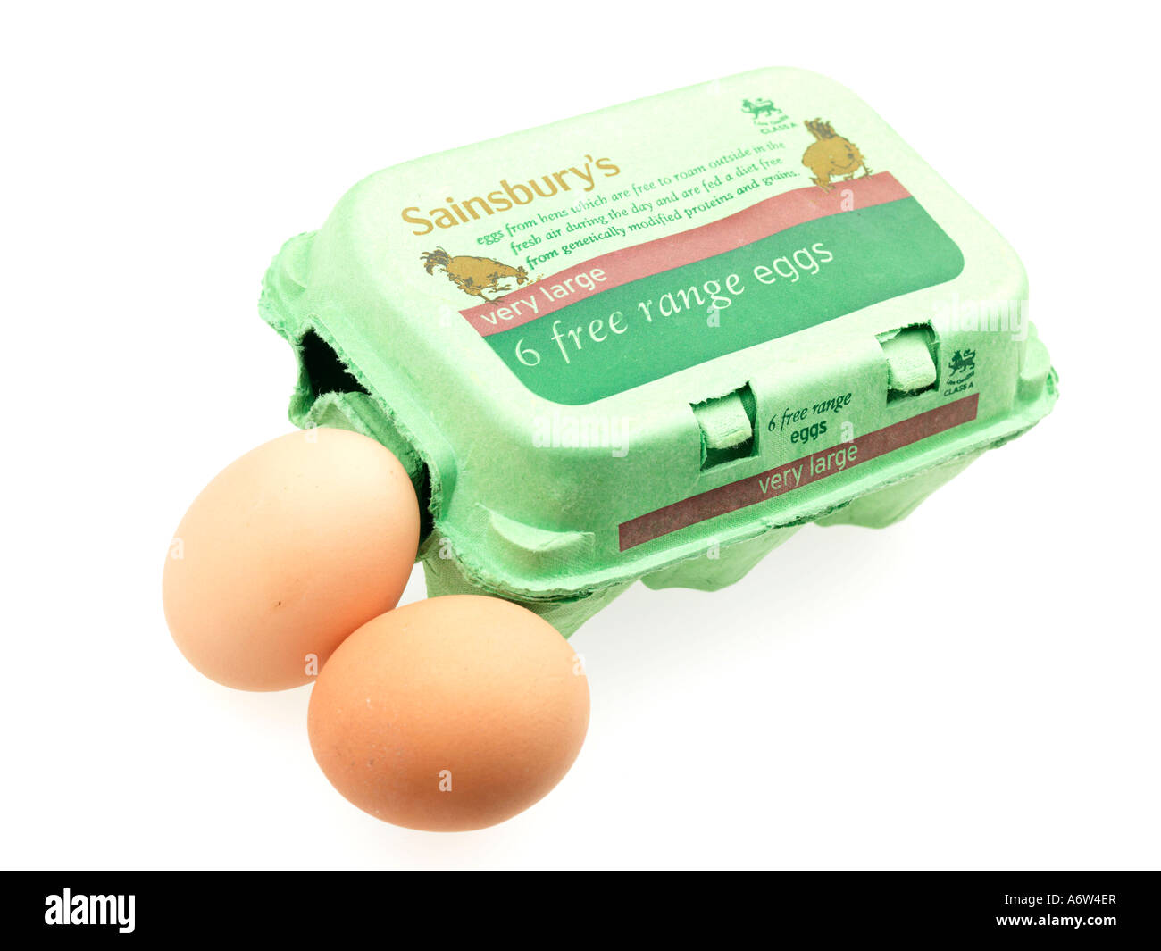 Free Range Eggs Stock Photo - Alamy