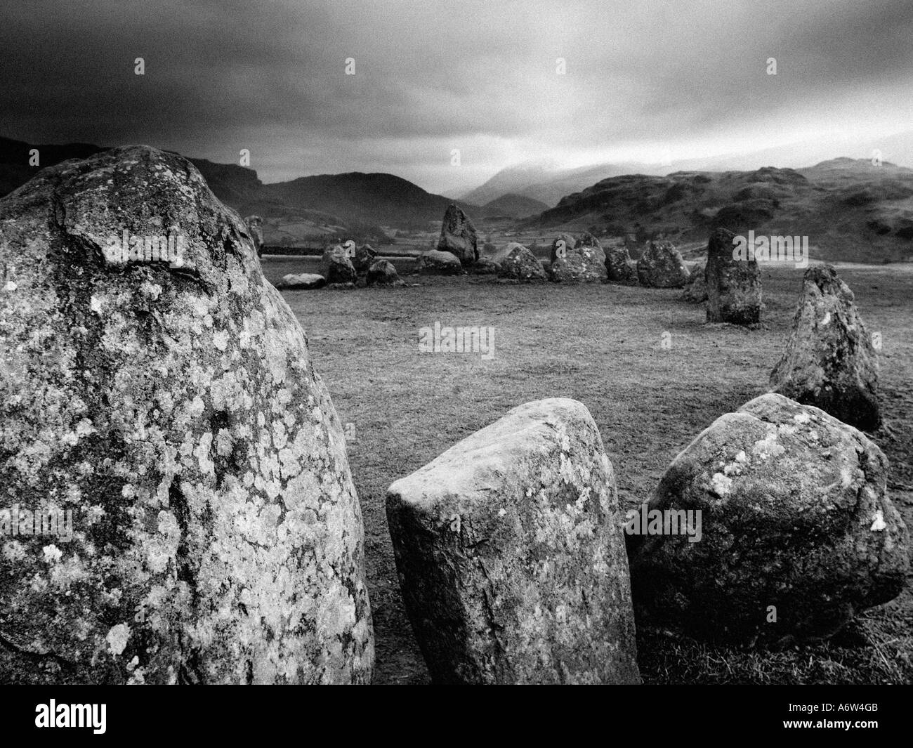Penrith castle Black and White Stock Photos & Images - Alamy