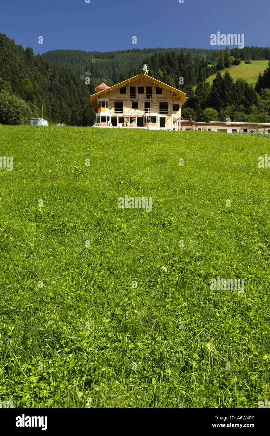 building a house on the country side Stock Photo - Alamy