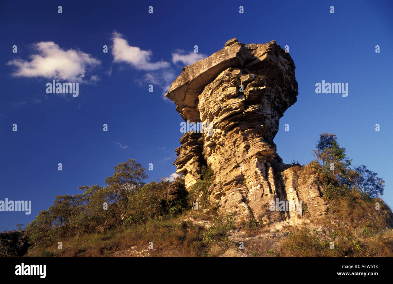 Pedra da Bruxa ( Witch Stone ), rock formation in Sao Thome das Letras ...