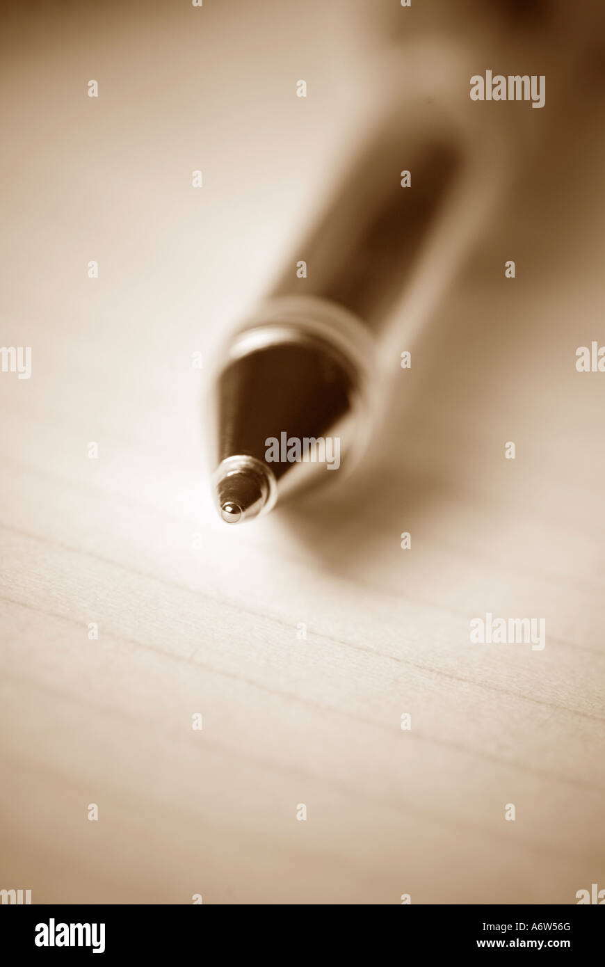 Pen and sepia ink hi-res stock photography and images - Alamy