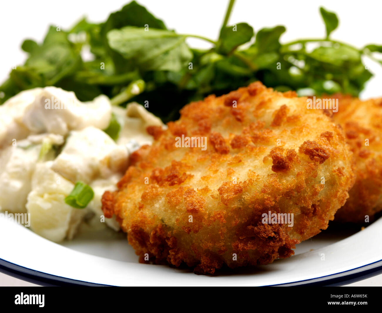 Fish potato cakes hi-res stock photography and images - Alamy