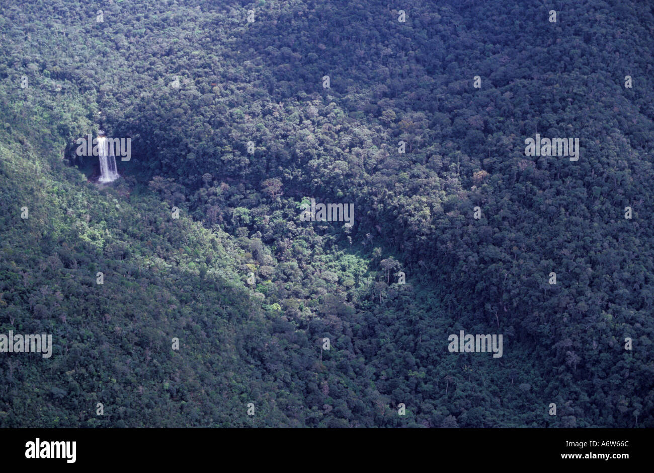 Waterfall in Amazon rainforest Stock Photo - Alamy