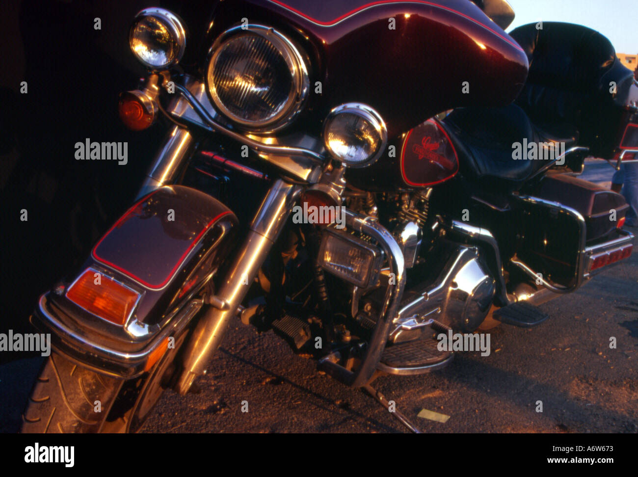 motorcycle model Harley Davidson Stock Photo - Alamy