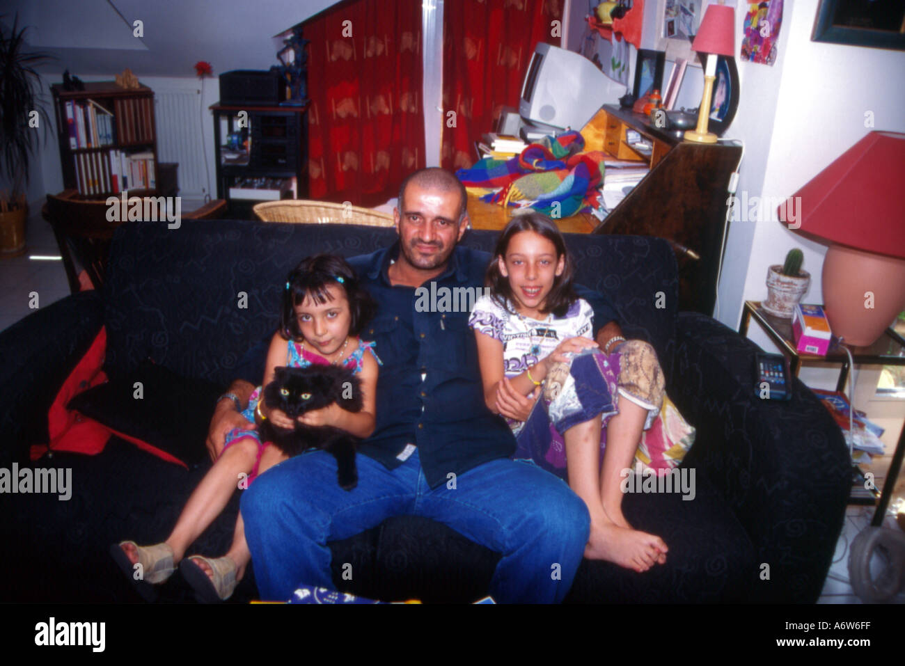 french family and friendship Stock Photo - Alamy
