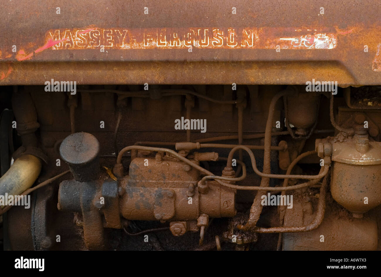 Engine in tractor hi-res stock photography and images - Alamy