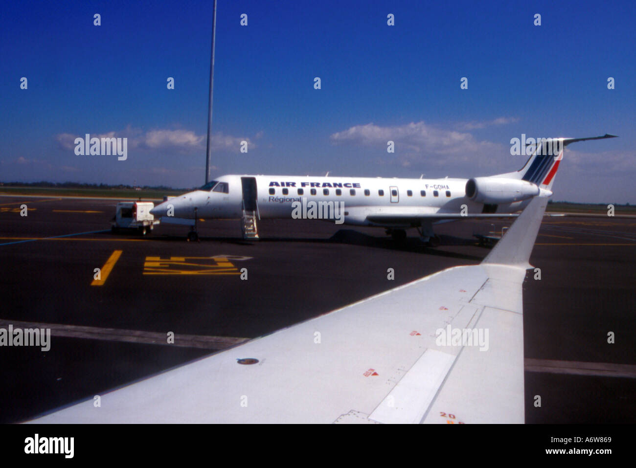 aircraft regional french airline Stock Photo - Alamy