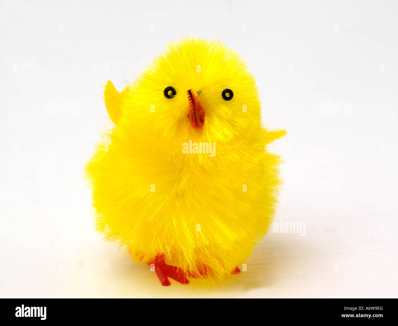 Fluffy Yellow Chick Stock Photo - Alamy