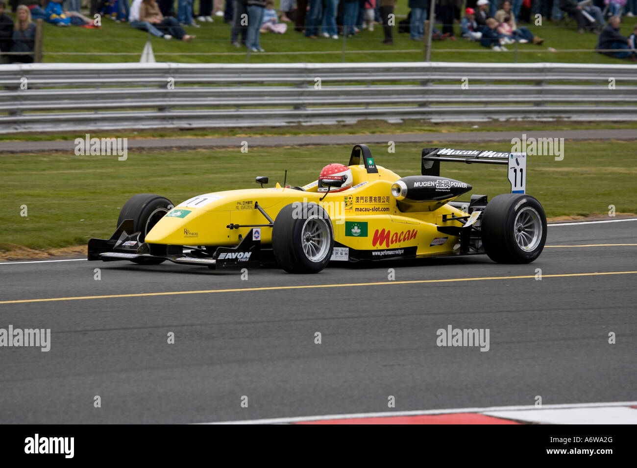 11 Rodolfo Avila Racing Formula 3 in the national Class at Oulton Park ...