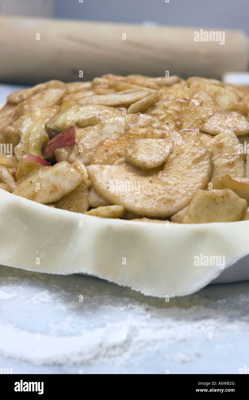 baking apple pie Stock Photo - Alamy