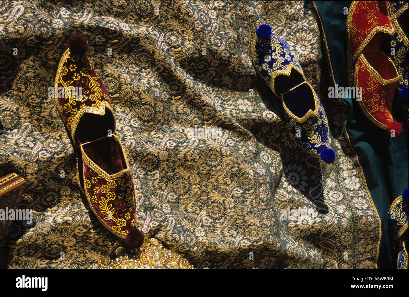 Traditional shoes grand bazaar istanbul hi-res stock photography and ...