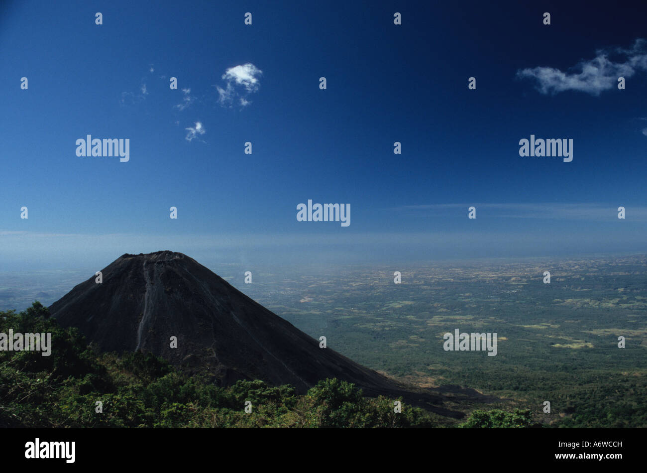 Volcano, Santa Ana, El Salvador, Central America Stock Photo - Alamy