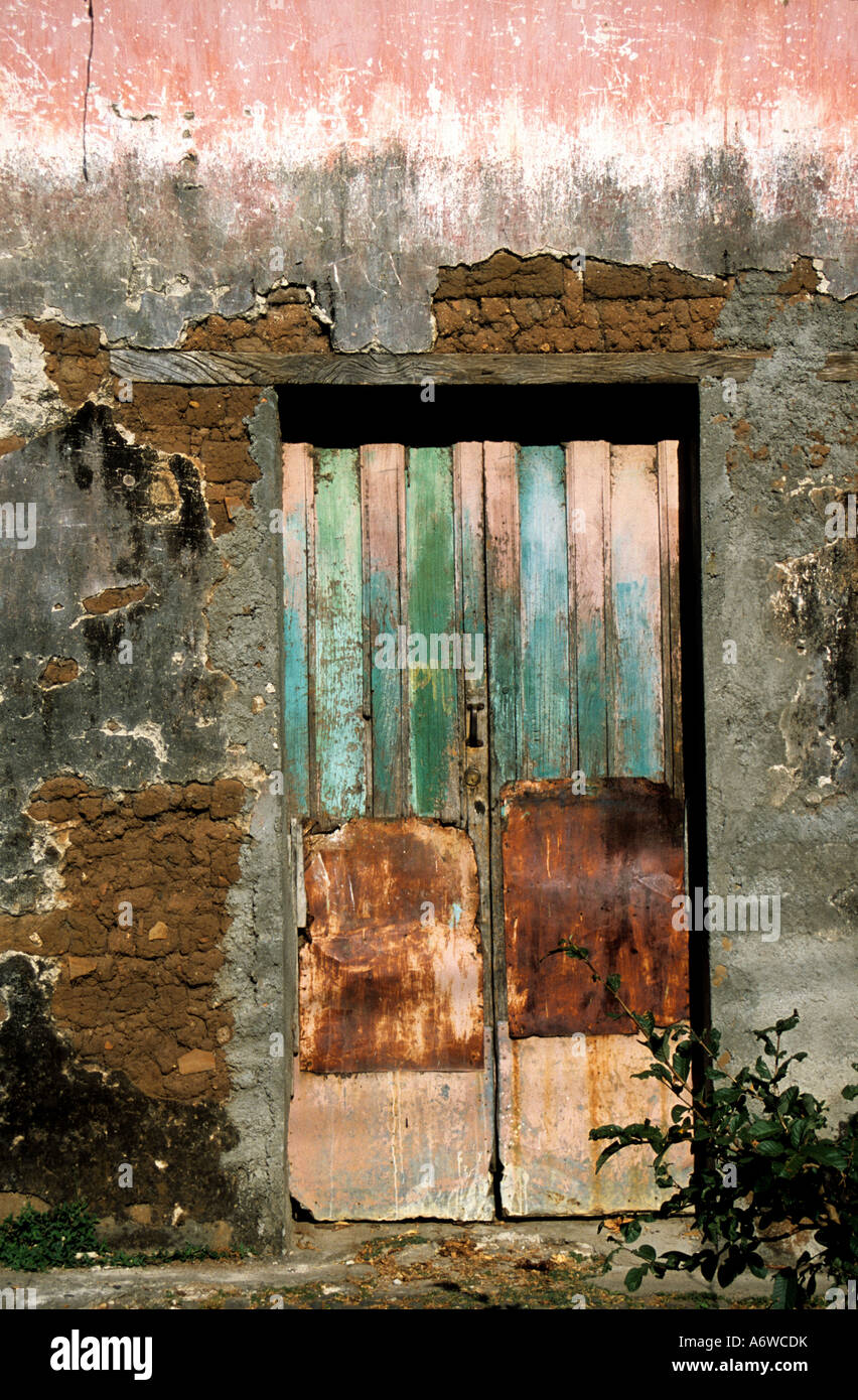 Door, Suchitoto, El Salvador Stock Photo - Alamy