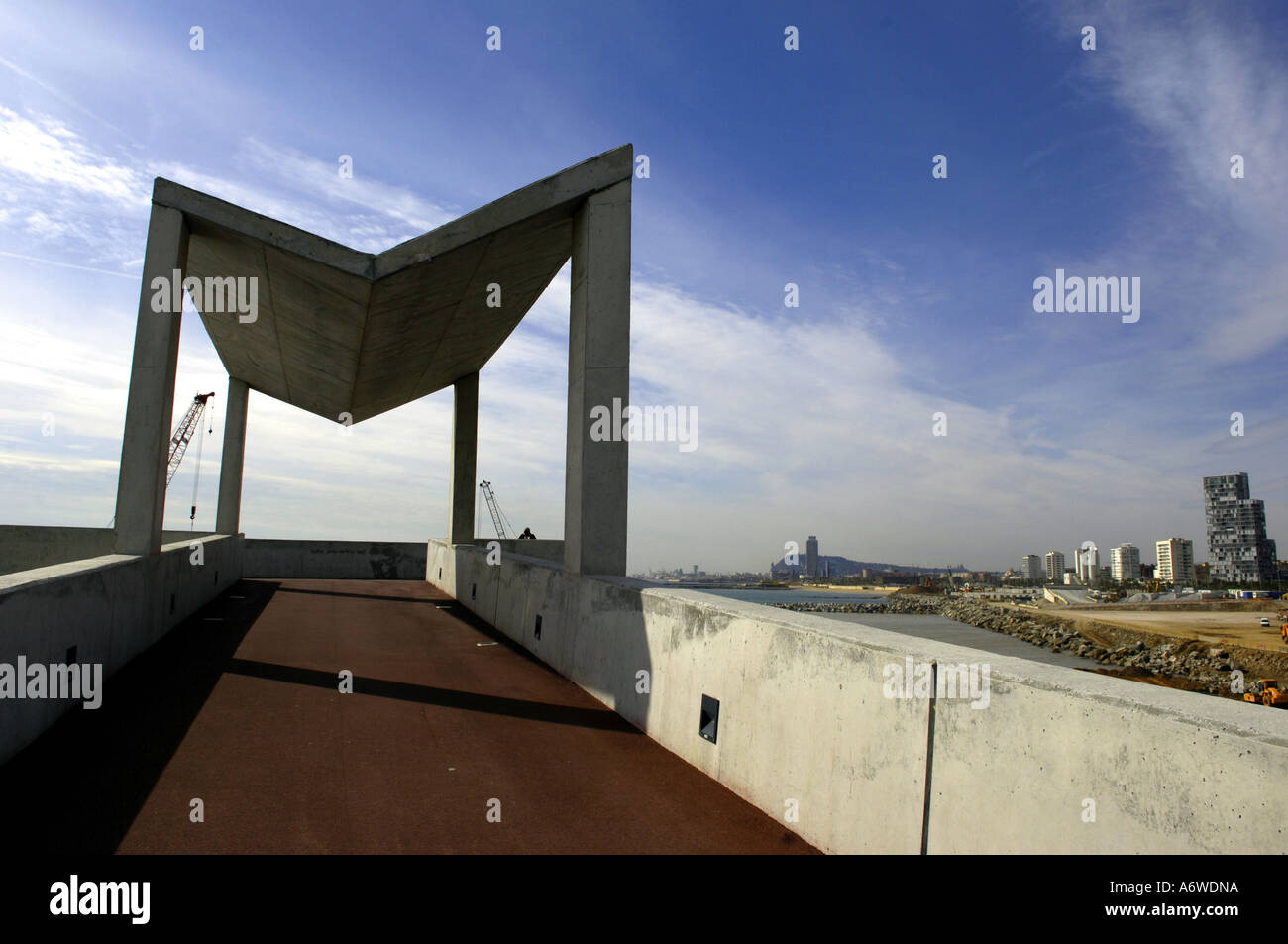 diagonal mar barcelona spain spanish espana diagonal mar catalunya ...