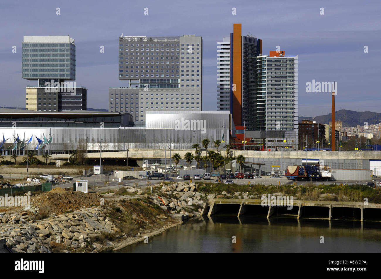 diagonal mar barcelona spain spanish espana diagonal mar catalunya ...