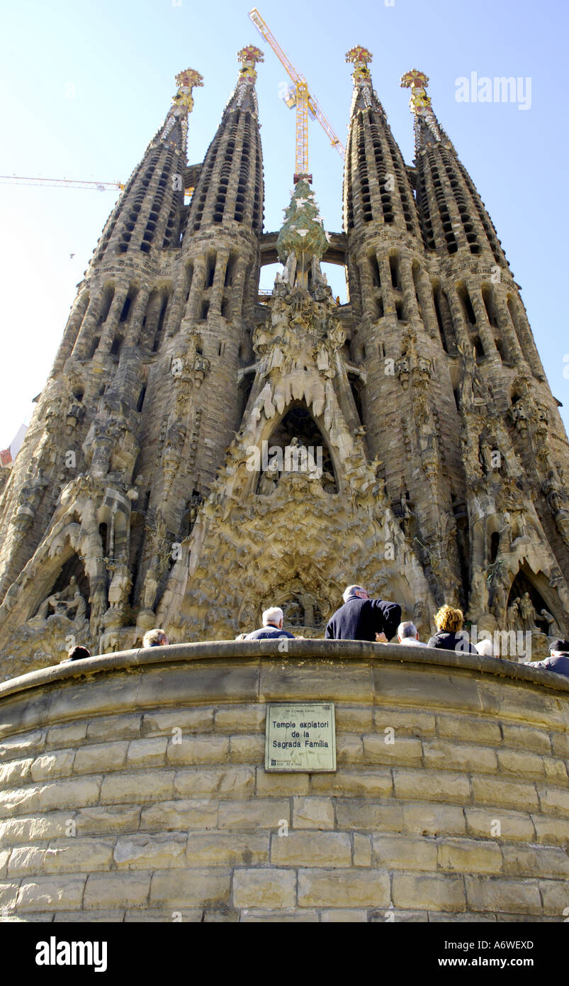 La, Sagrada, Familia, Antoni, Gaudi, Barcelona, Spain, Antoni, gaudi ...