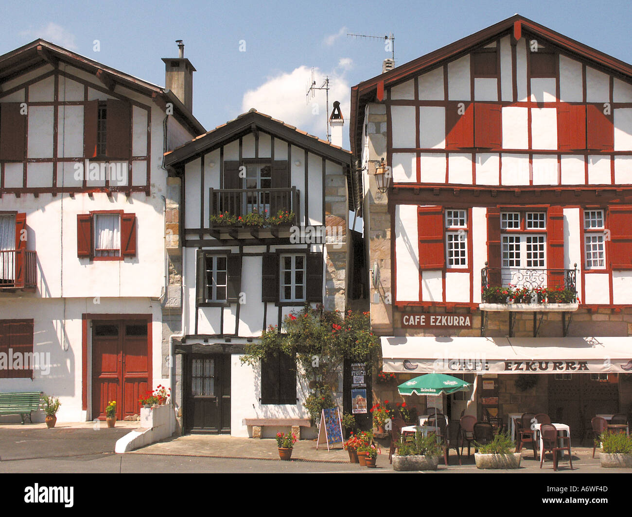 france aquitaine pyrenees atlantique pays basque countryside near ...