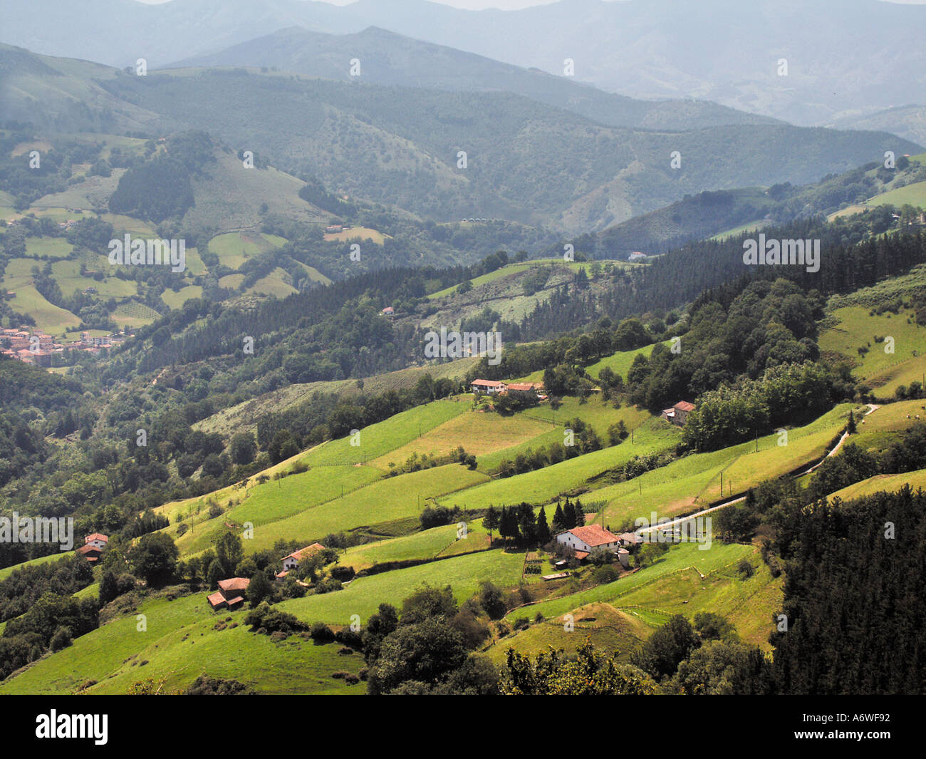 france aquitaine pays basque basque country pyrenees atlantique near ...