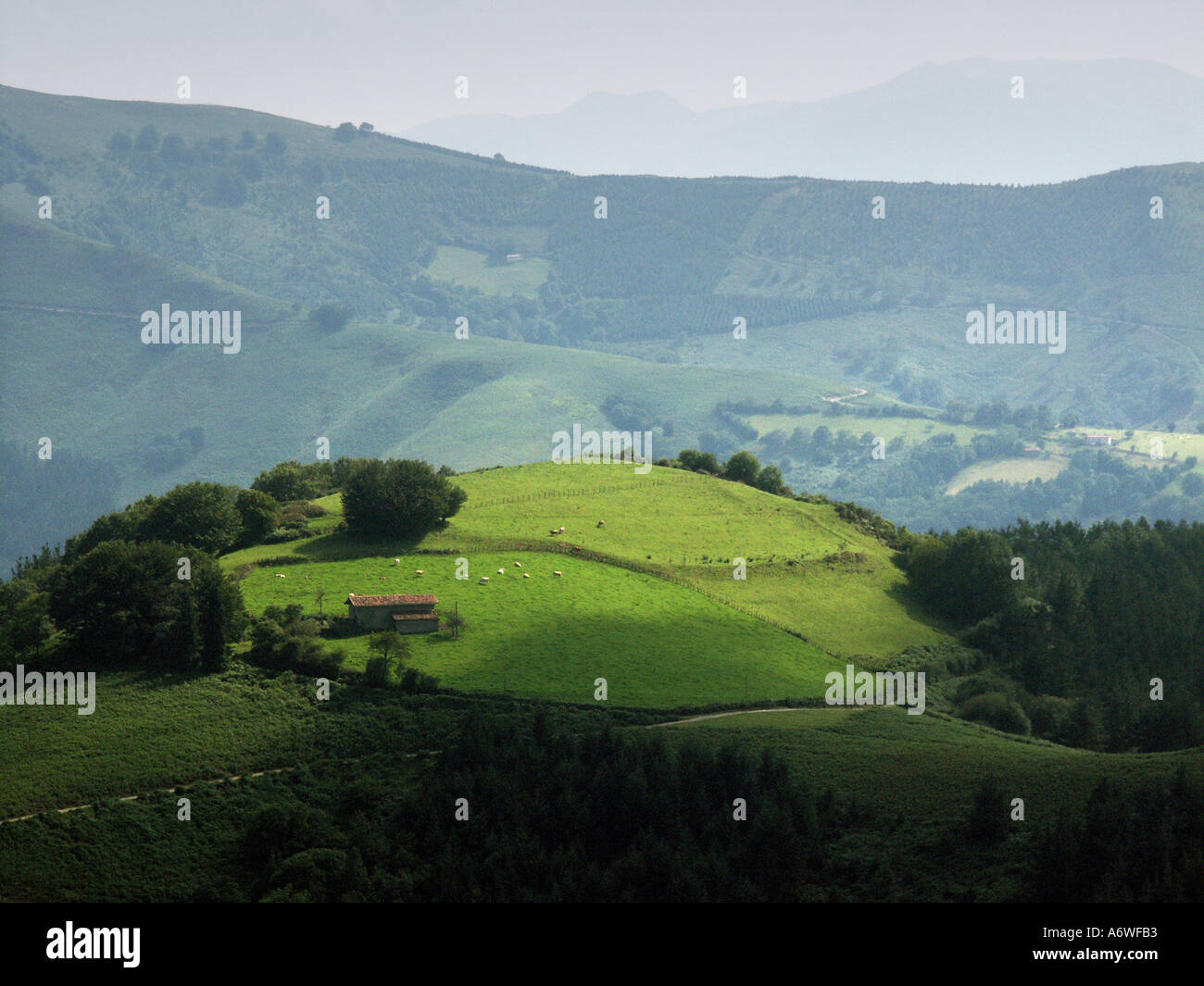 france aquitaine pays basque basque country pyrenees atlantique near ...