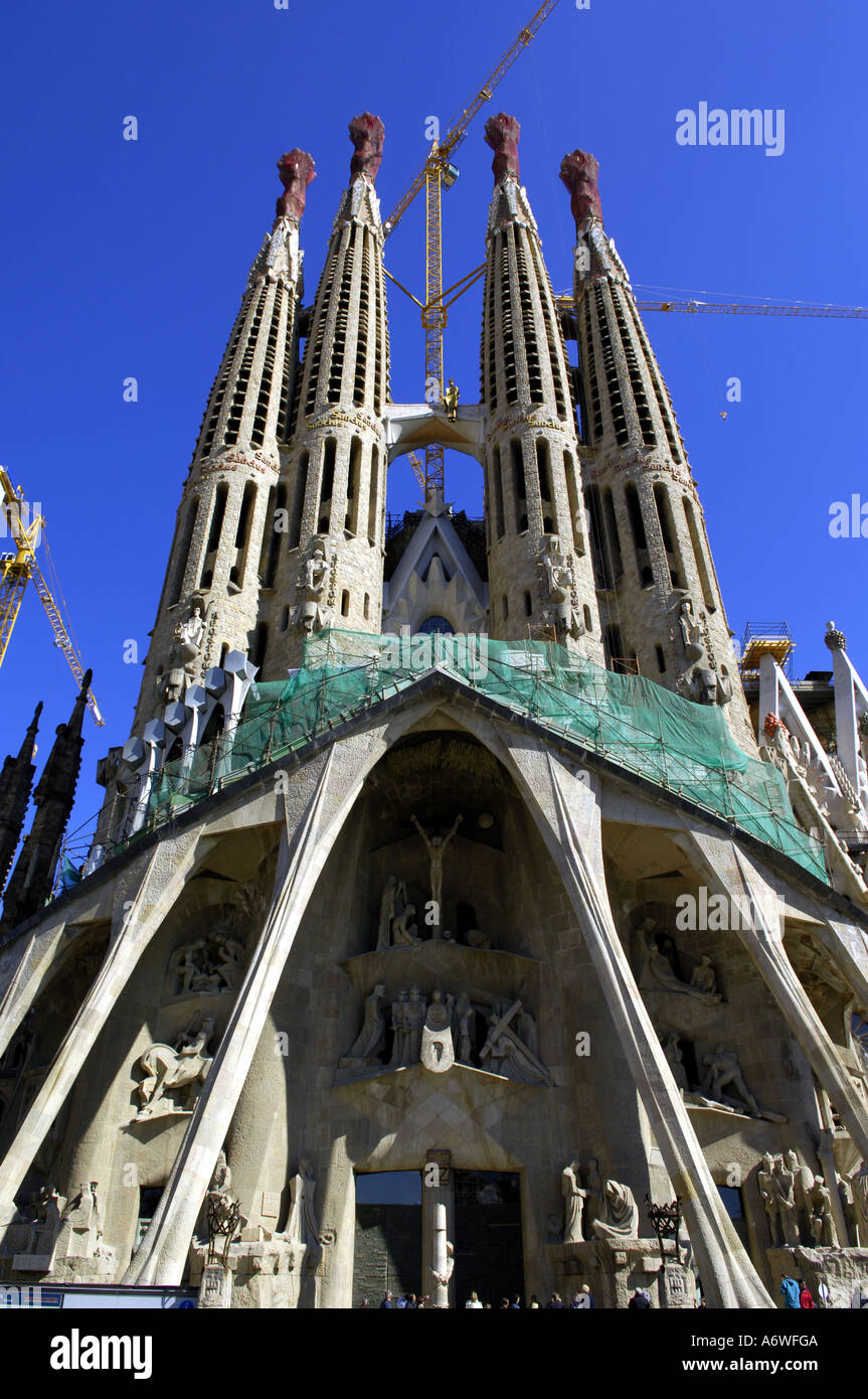 La, Sagrada, Familia, Antoni, Gaudi, Barcelona, Spain, Antoni, gaudi ...
