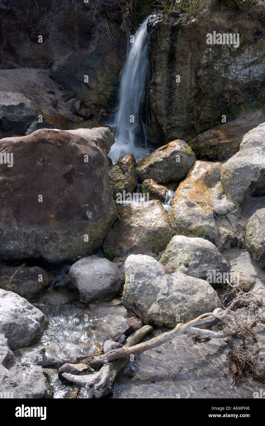 Small Waterfall on a beach in Western Australia Stock Photo - Alamy