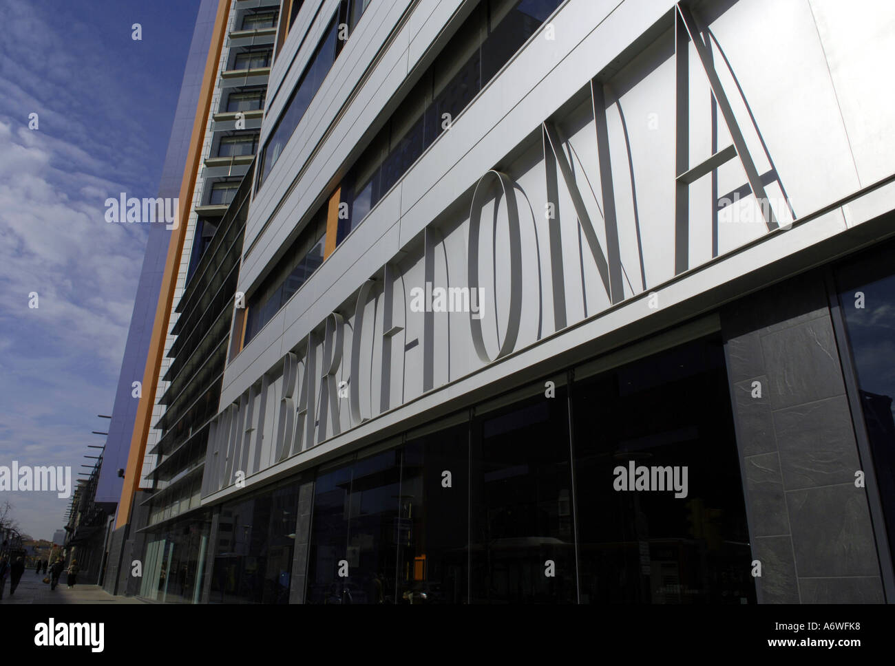 diagonal mar barcelona spain spanish espana diagonal mar catalunya ...