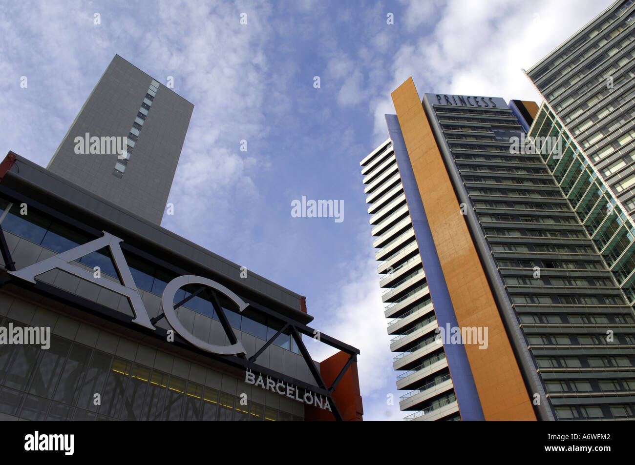 diagonal mar barcelona spain spanish espana diagonal mar catalunya ...