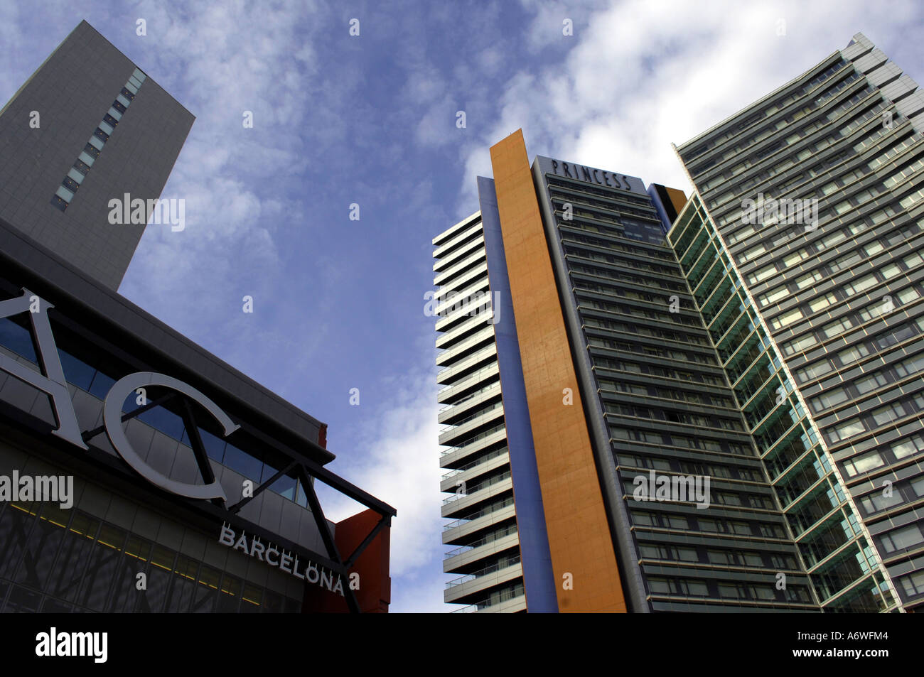 diagonal mar barcelona spain spanish espana diagonal mar catalunya ...