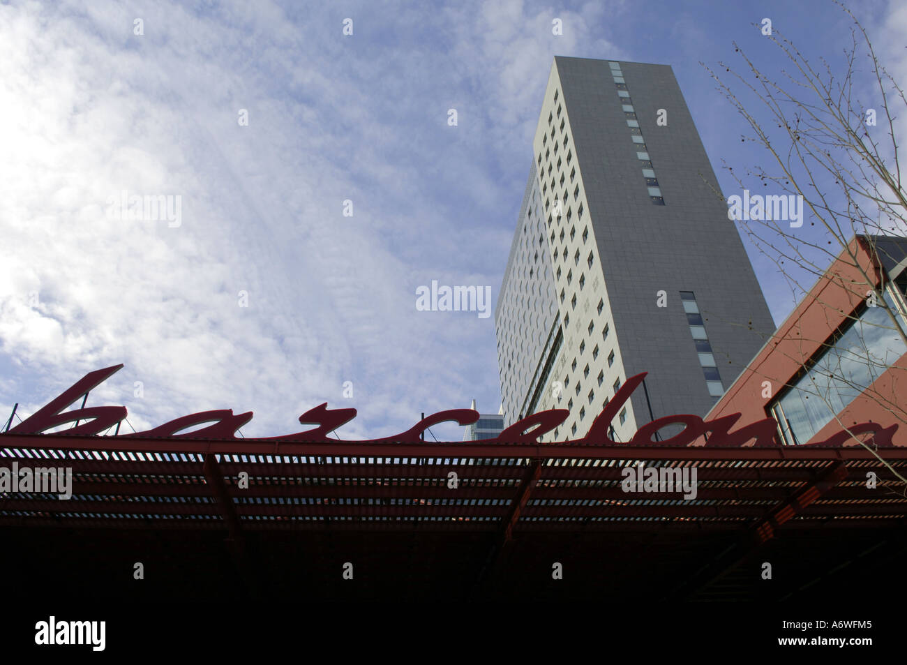 diagonal mar barcelona spain spanish espana diagonal mar catalunya ...